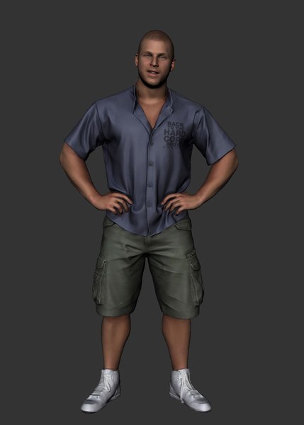 Scanned people man clothes 3D model - TurboSquid 1380742