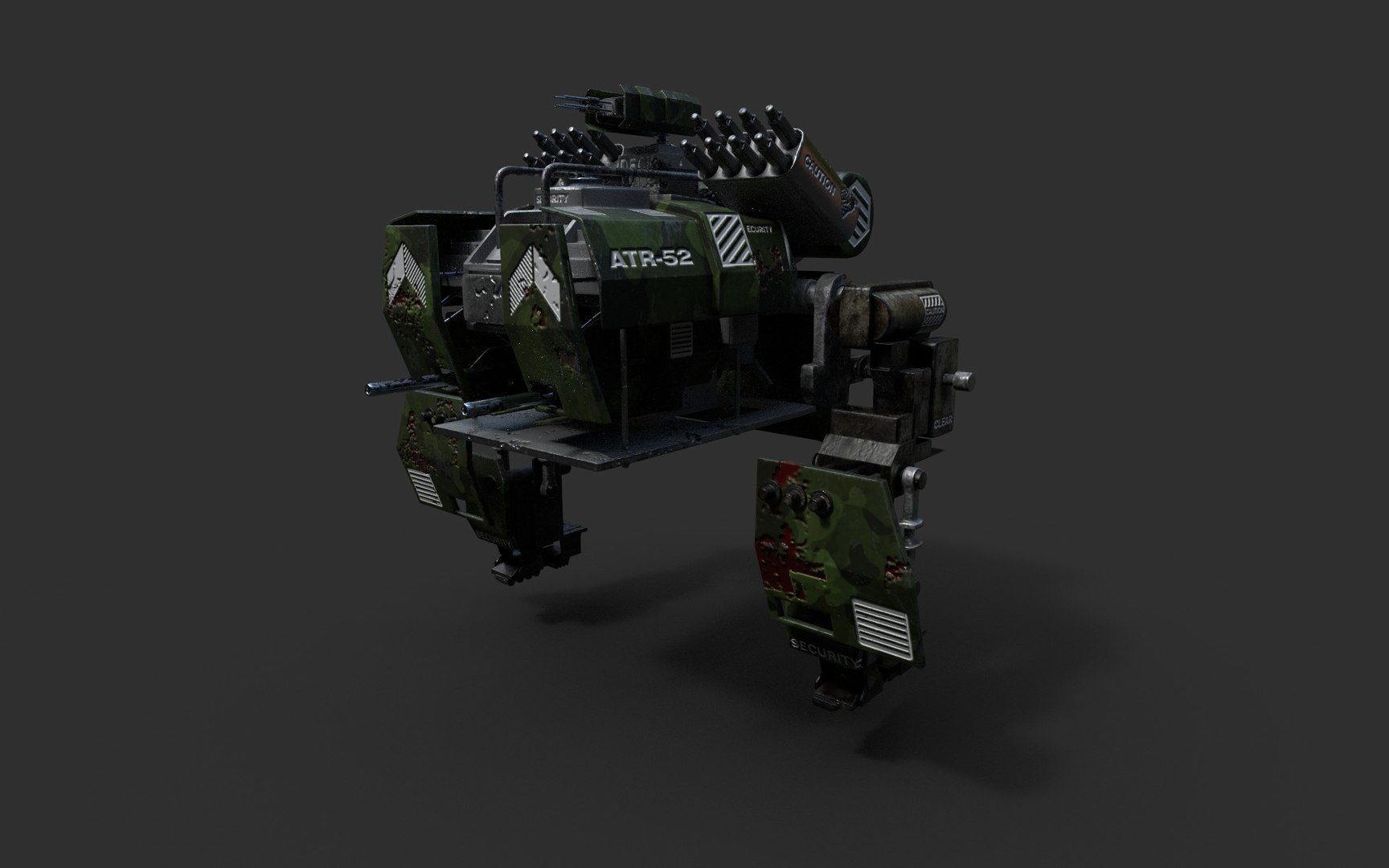 ATR-52 3D Model - TurboSquid 1855743