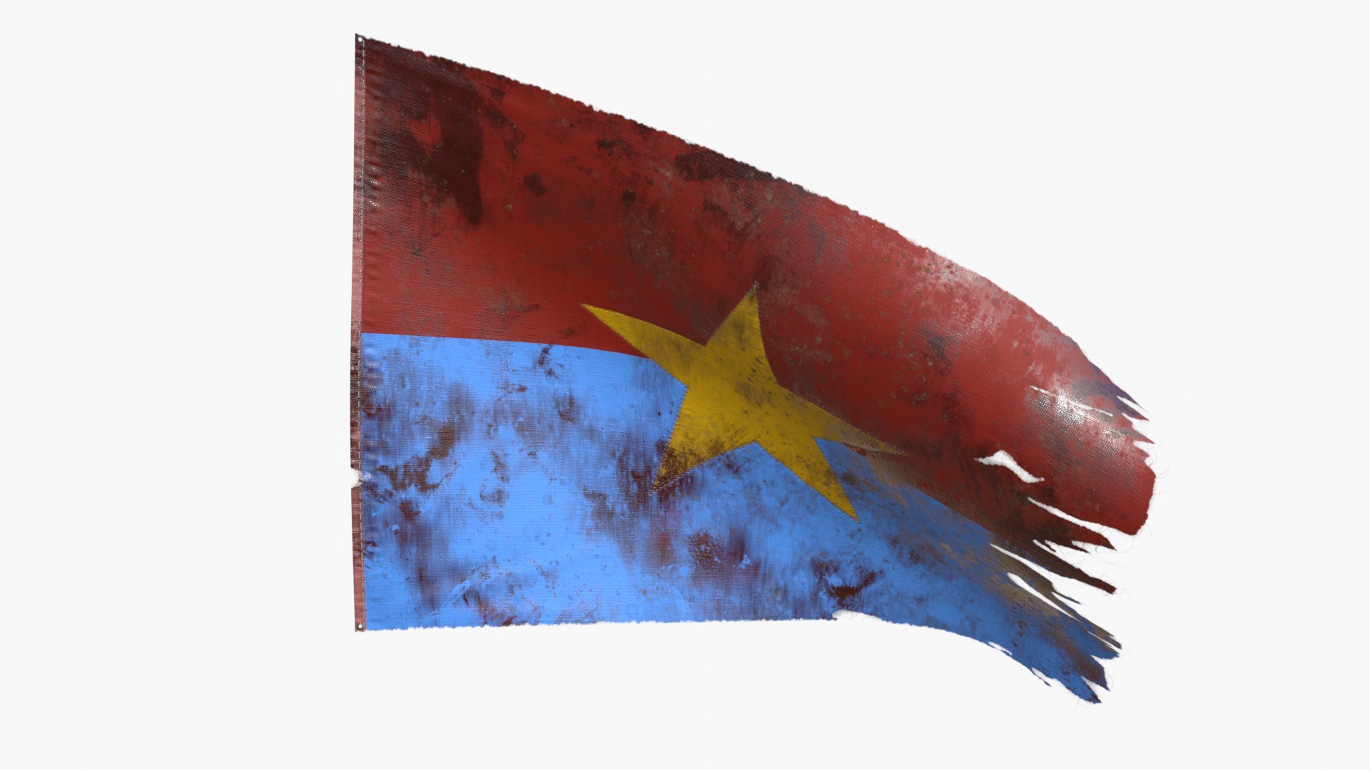 National Flag Viet Cong 3D Model - TurboSquid 1485936