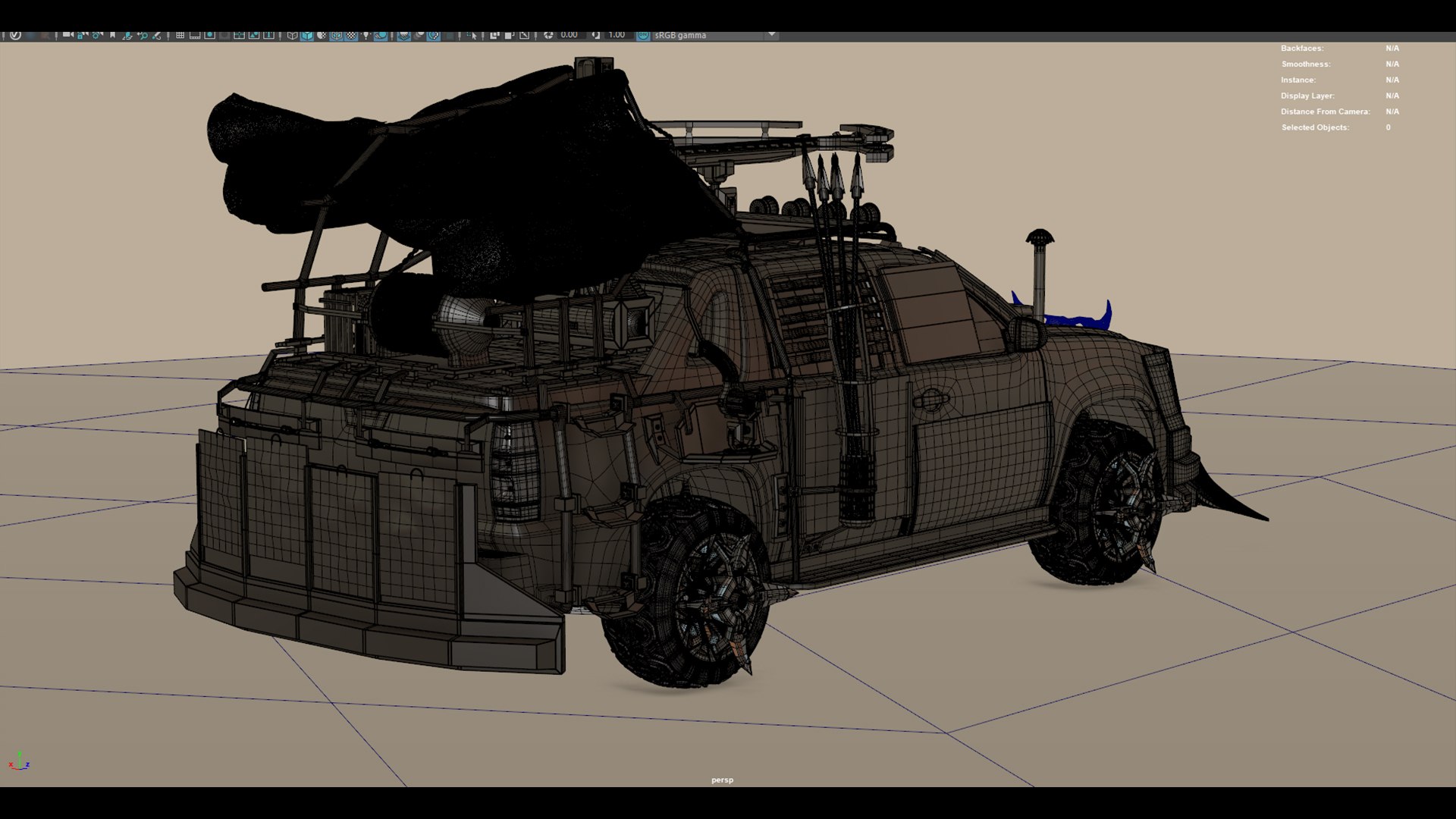 3D Car Apocalyptic Model - TurboSquid 1679266
