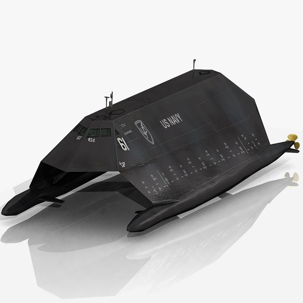 Stealth Ship 3D Models for Download | TurboSquid