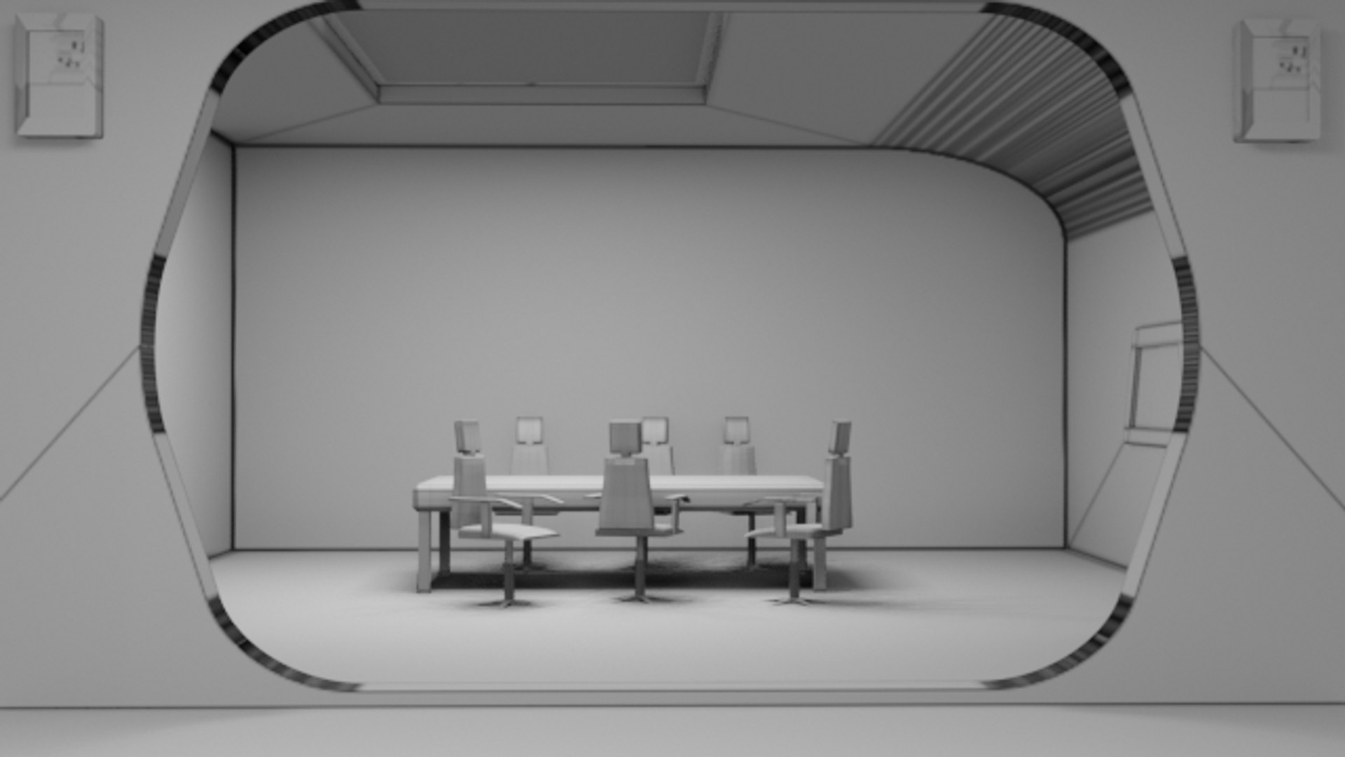 3D starship interior space ship model - TurboSquid 1539965