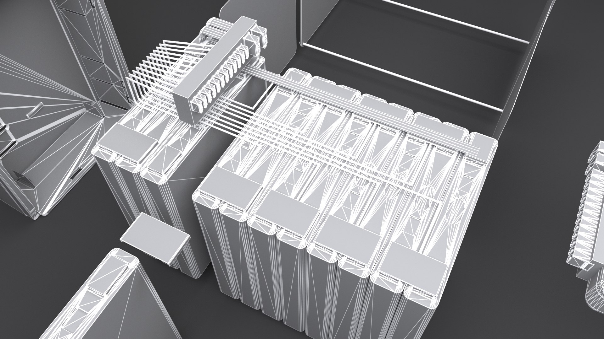 3D Lithium-Ion Battery With BMS And Internal Components - TurboSquid ...