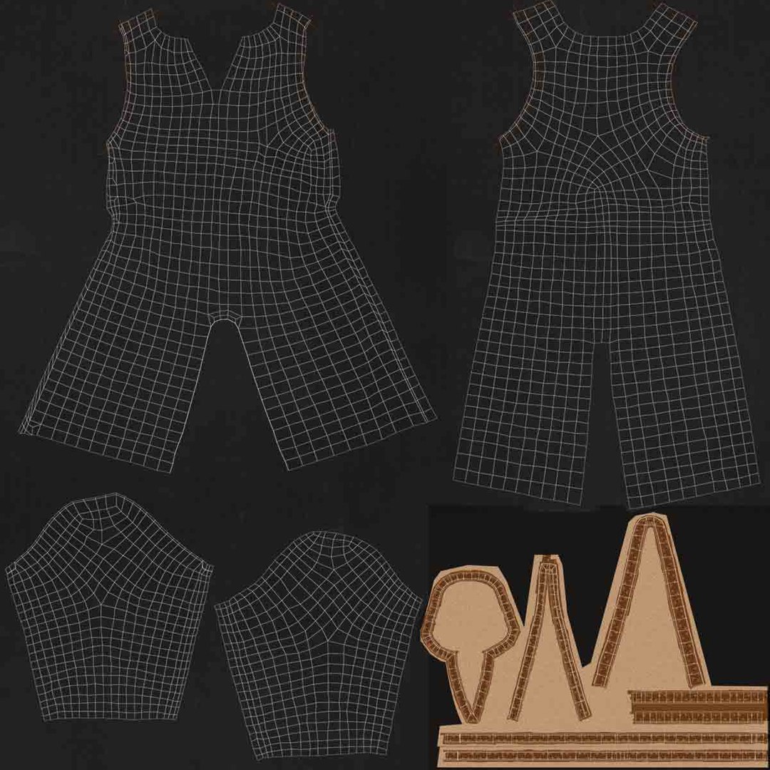 Viking Tunic Uniform 3D Model - TurboSquid 2188484