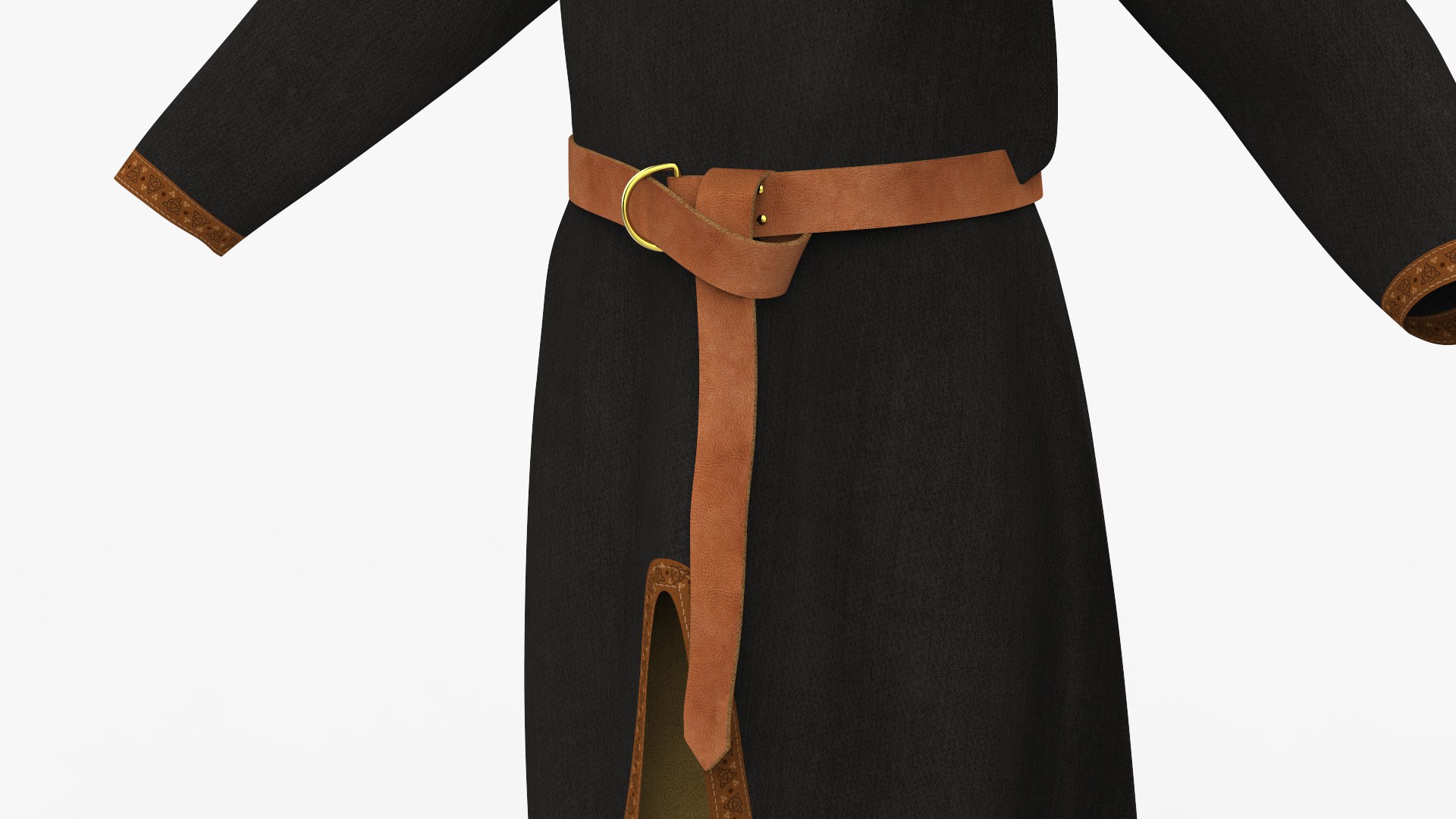 Viking Tunic Uniform 3D Model - TurboSquid 2188484