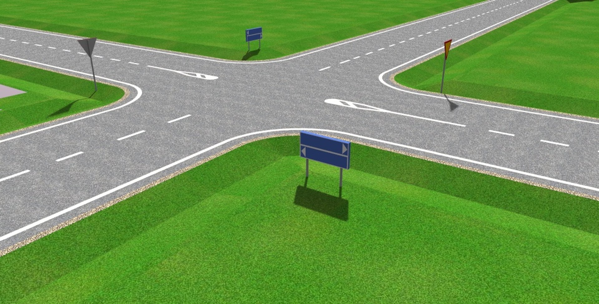 Road Pack Sketchup 3ds