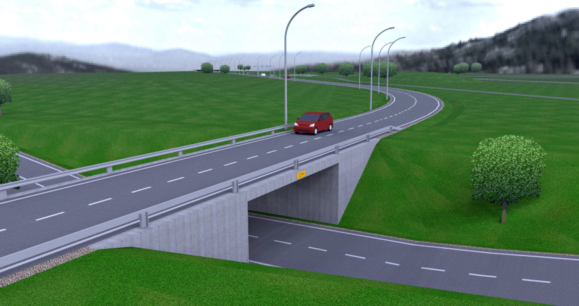 Road Pack Sketchup 3ds