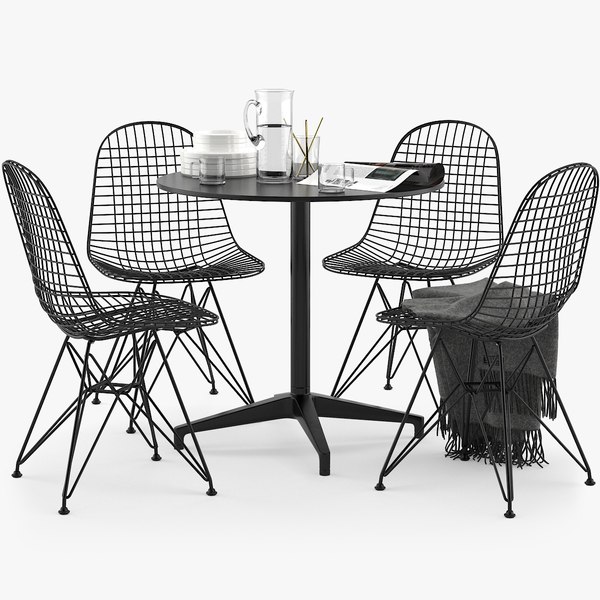 Vitra bistro table 3D model - TurboSquid 1382096