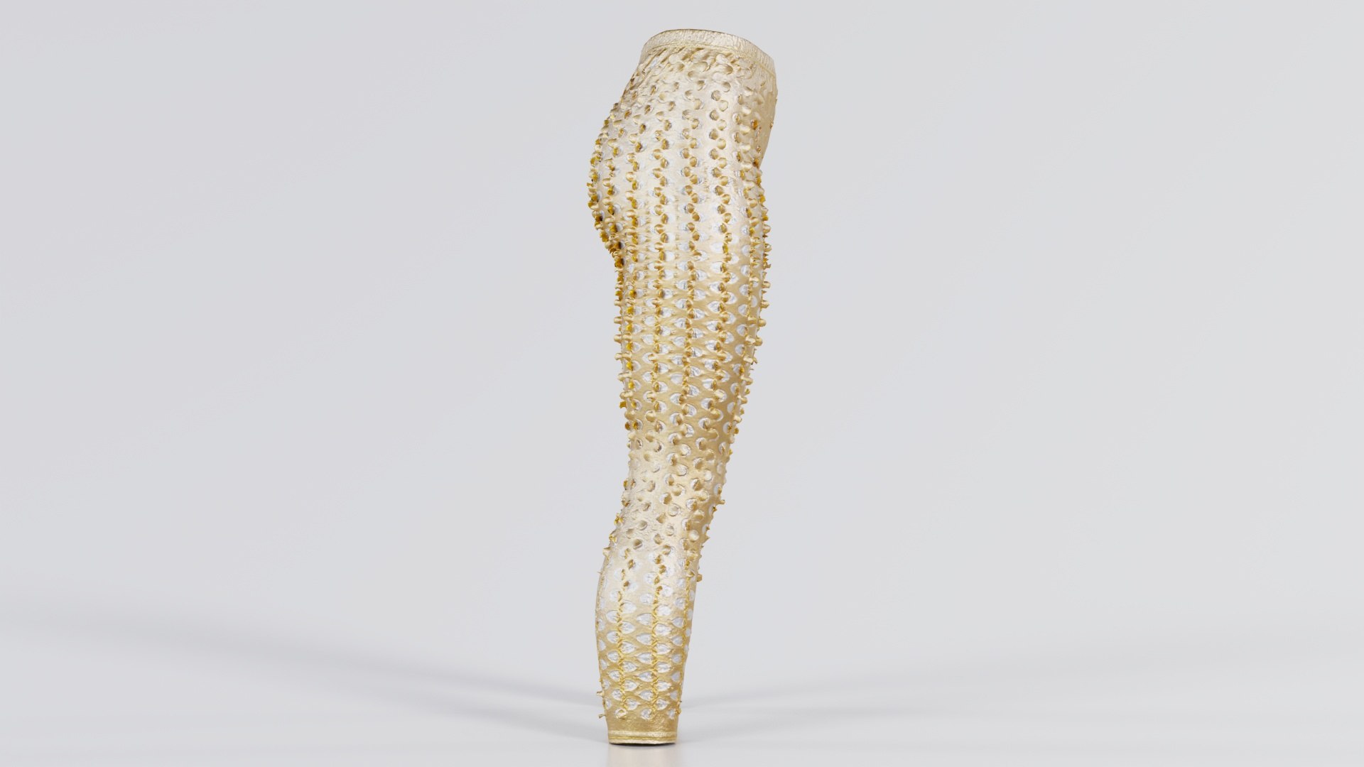 Flared Hole Leggings Remastered 3D Model - TurboSquid 2361855