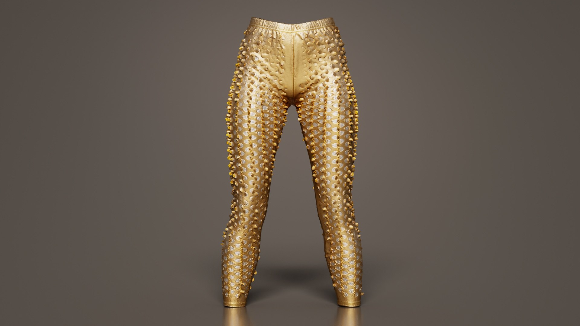 Flared Hole Leggings Remastered 3D Model - TurboSquid 2361855