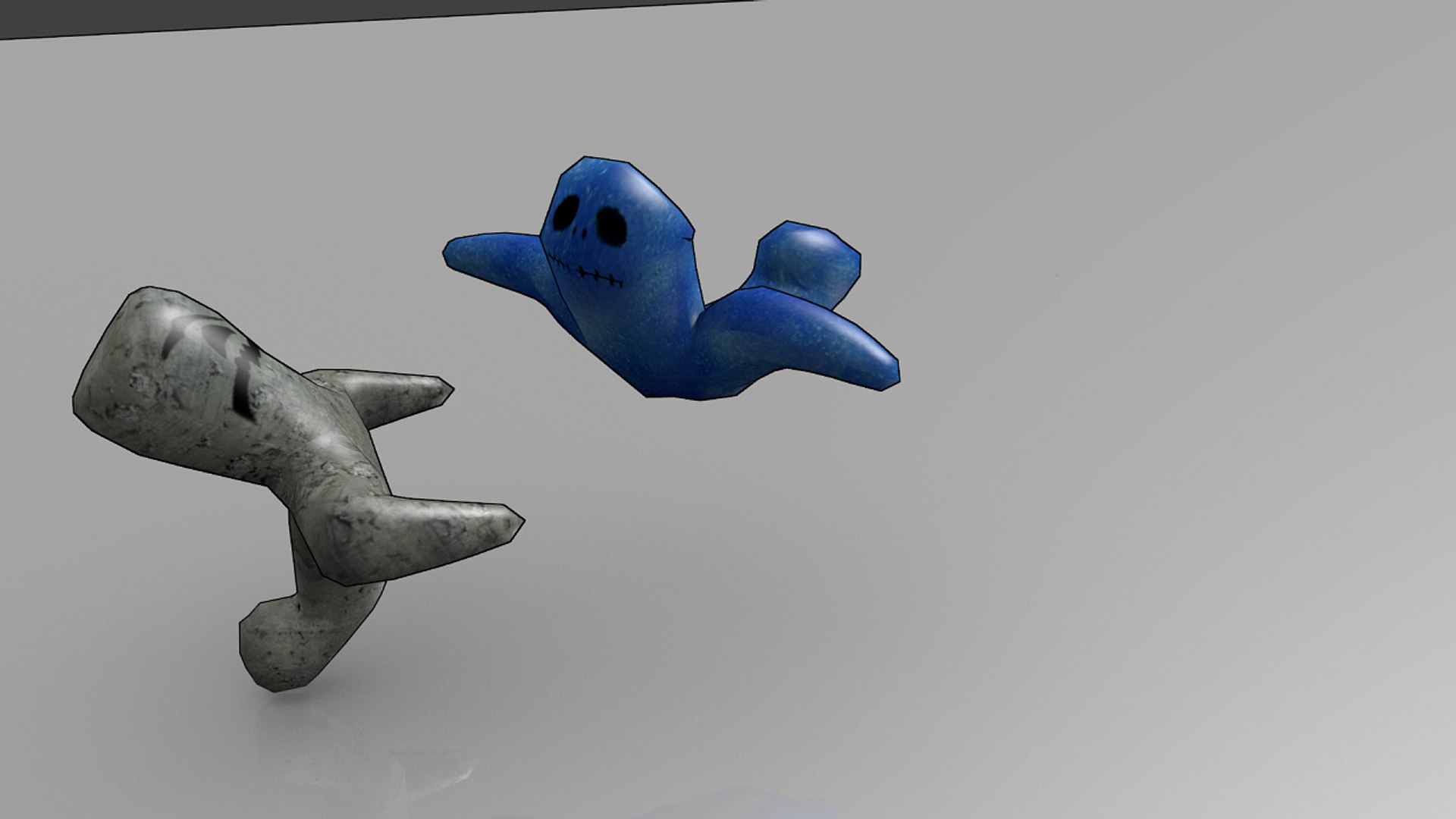 maya toon ghost character pack