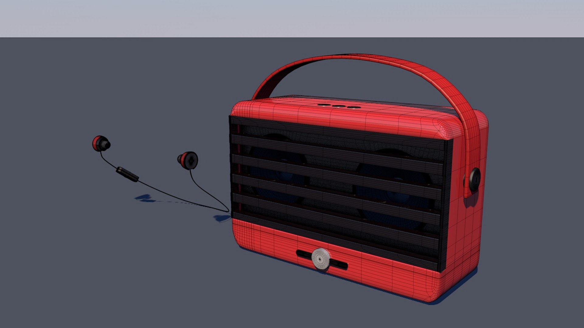 3D vintage styled player - TurboSquid 1540436