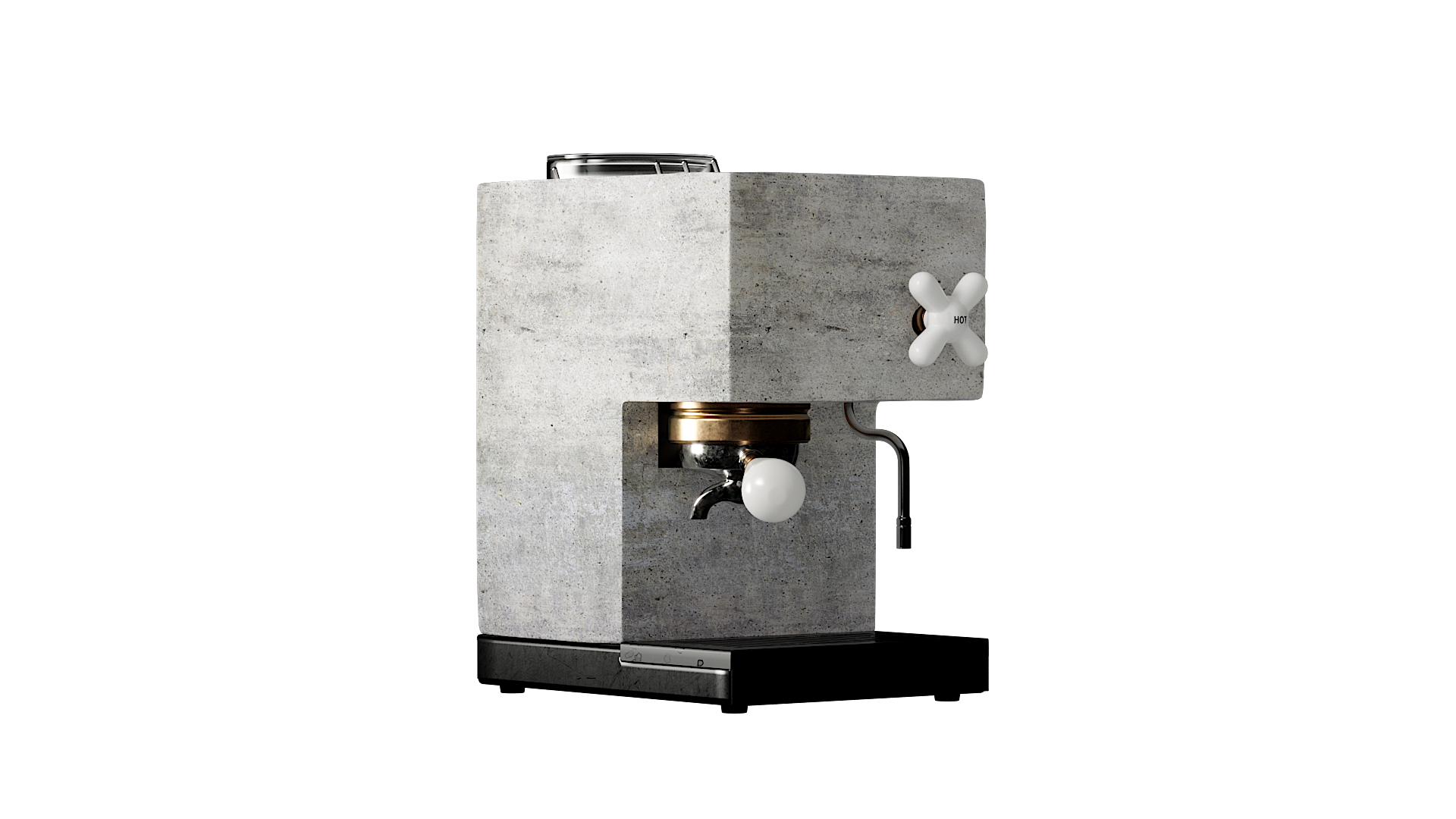 3D Anza Concrete Espresso Machines Model - TurboSquid 1422934