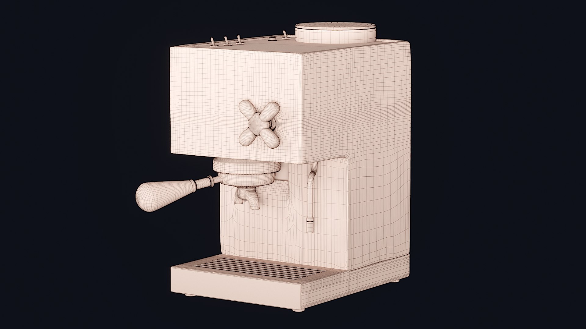 3D Anza Concrete Espresso Machines Model - TurboSquid 1422934