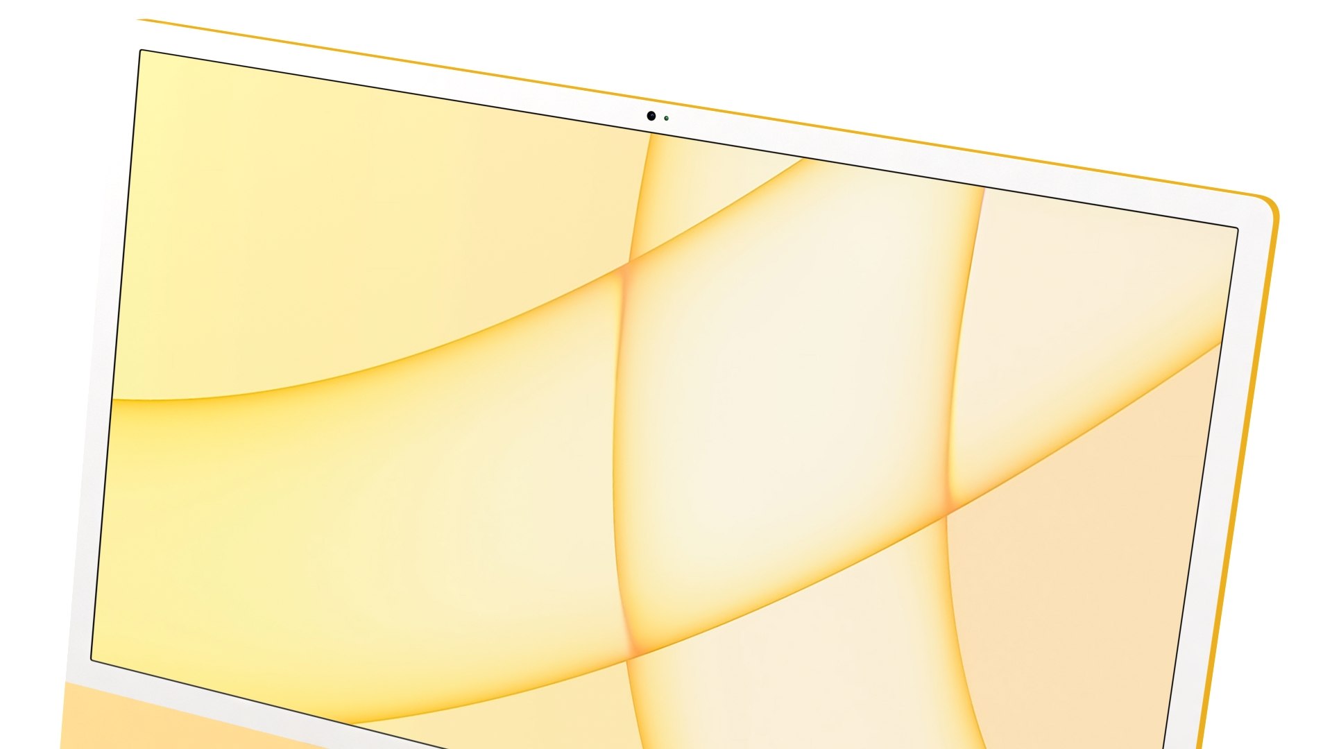 Apple IMac 24 Inch 2021 Yellow 3D - TurboSquid 1838430