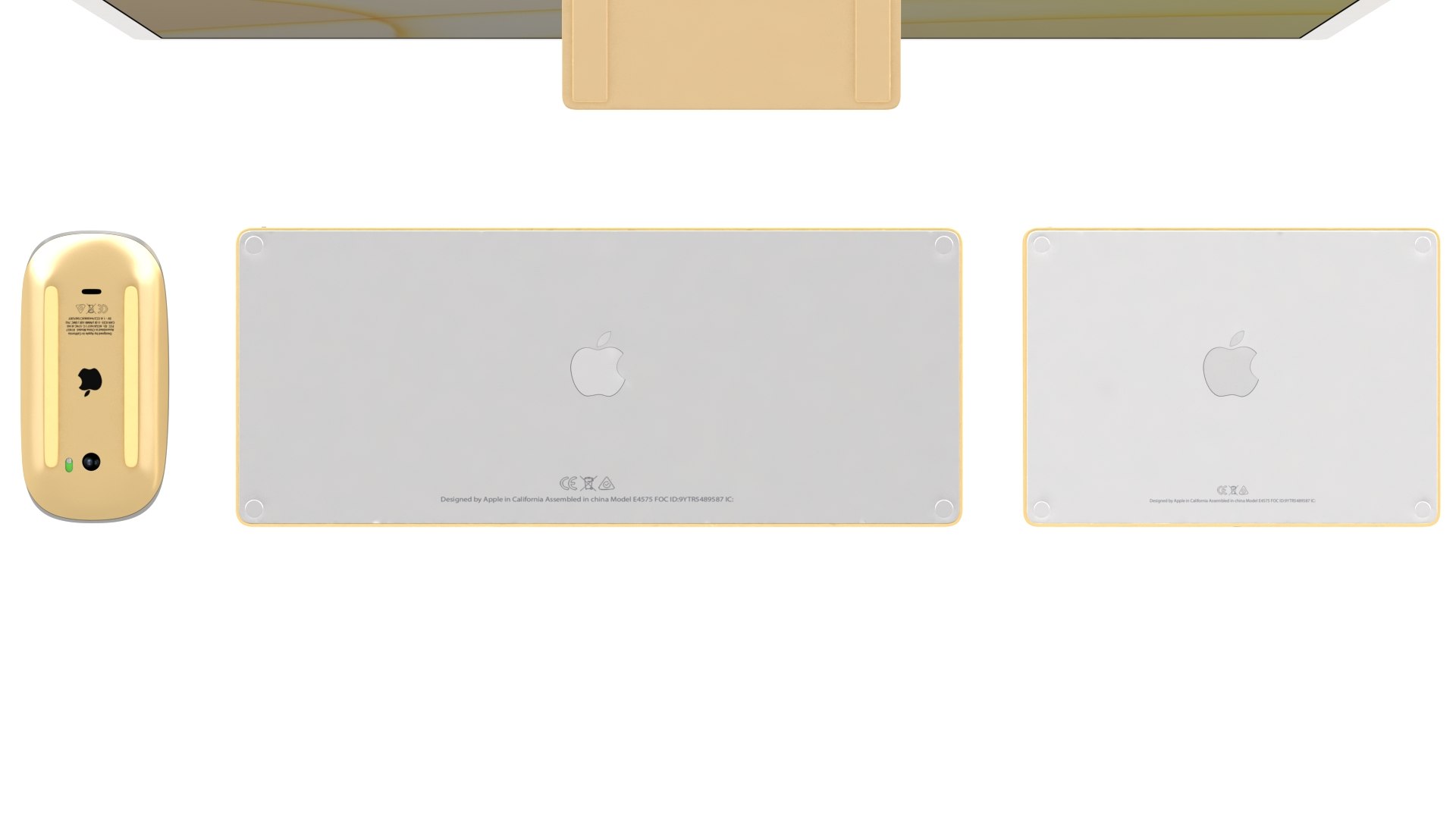 Apple IMac 24 Inch 2021 Yellow 3D - TurboSquid 1838430