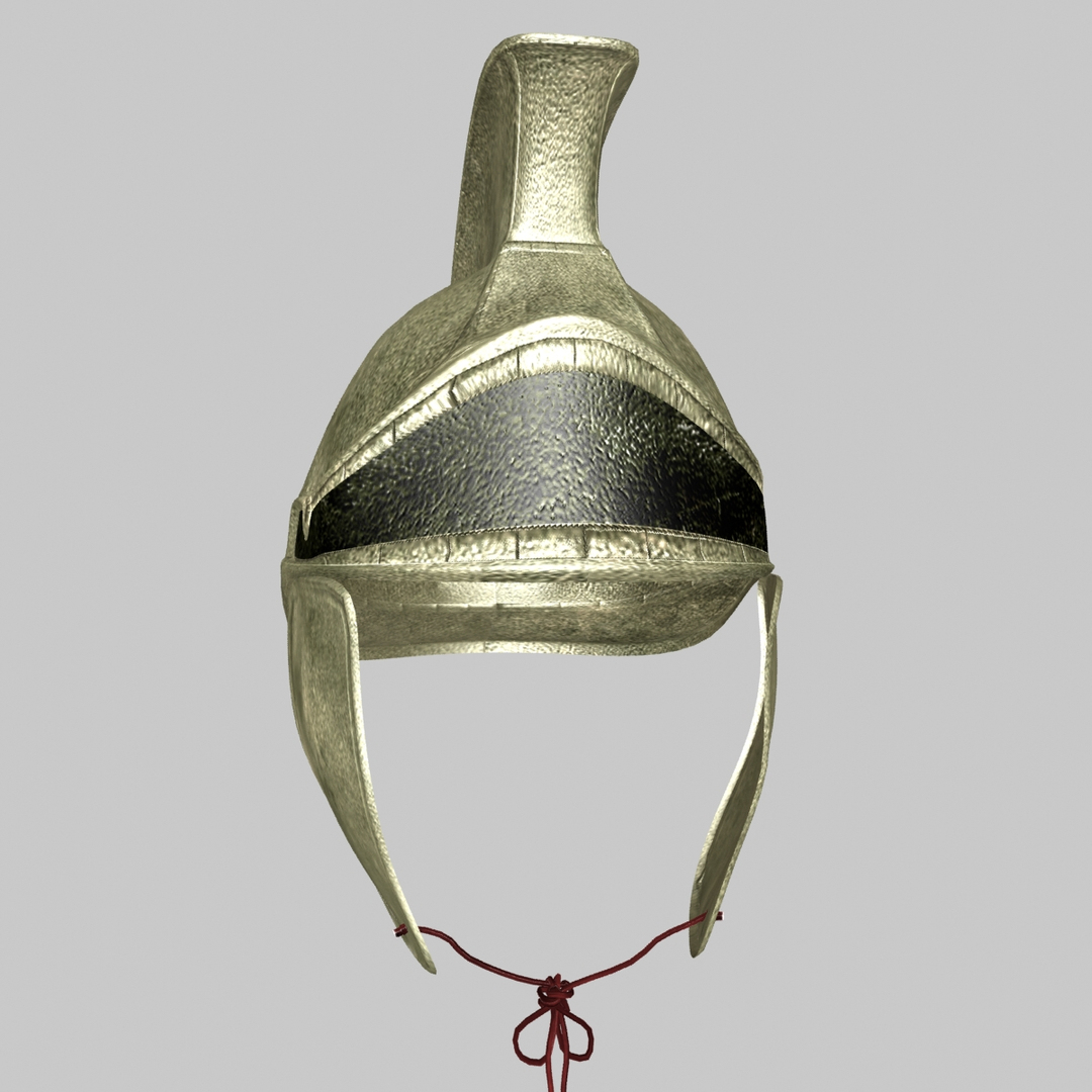 3d Helmet Libyan Infantry Model