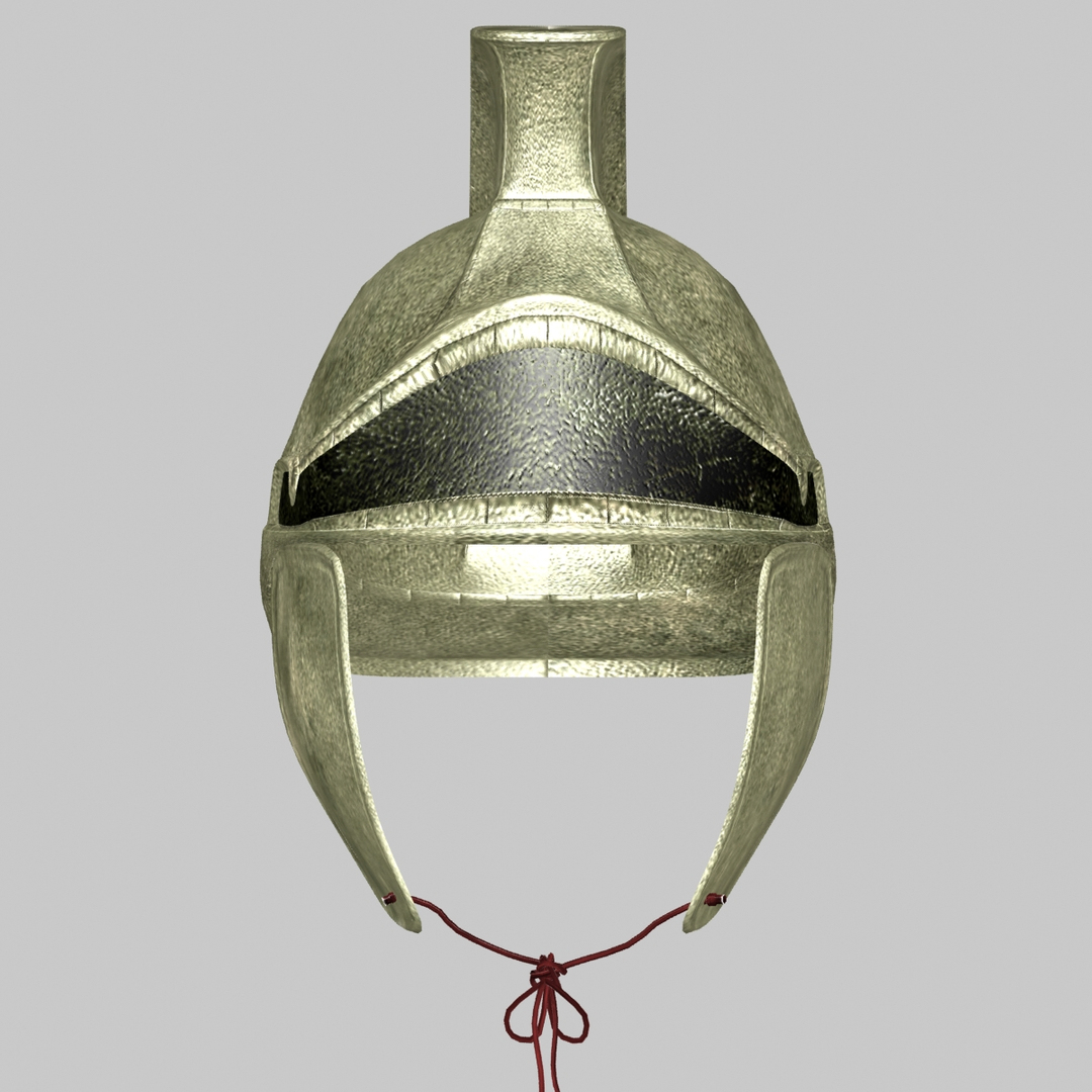 3d helmet libyan infantry model