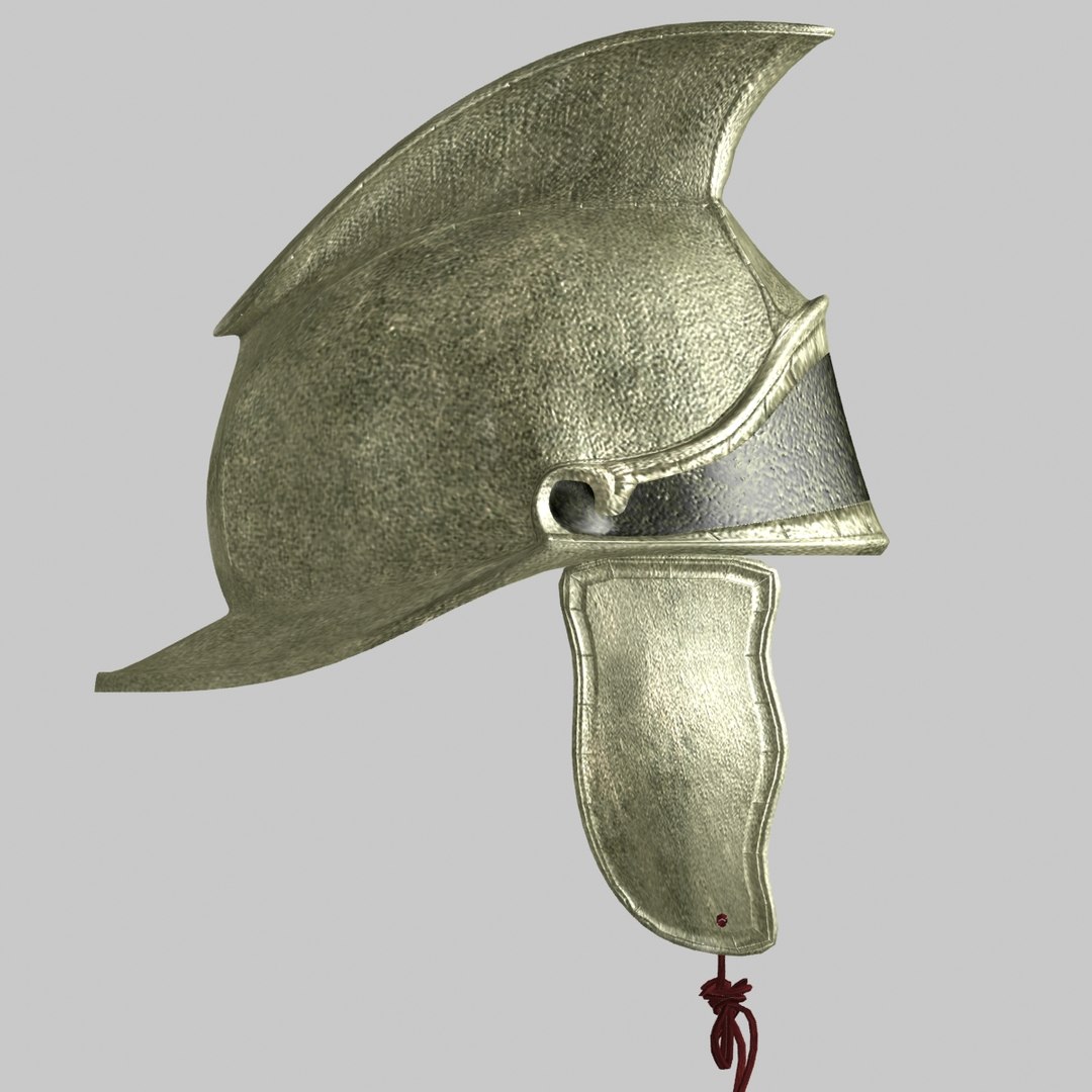3d Helmet Libyan Infantry Model