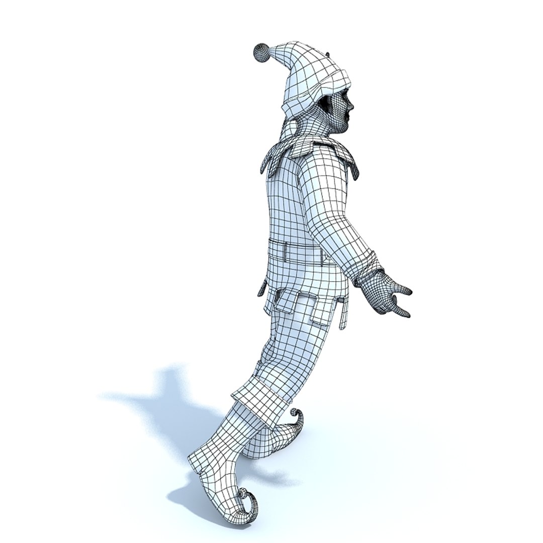 3d Model Elf Modelled