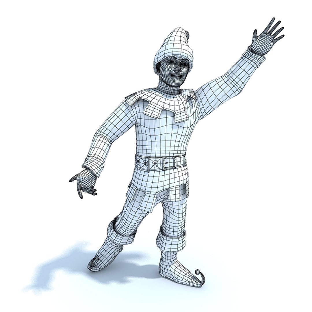 3d Model Elf Modelled
