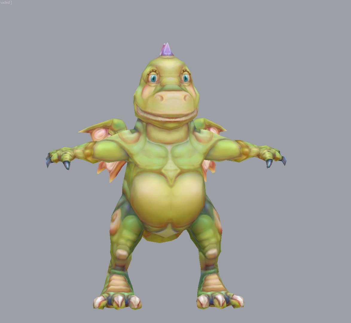 3d Model Dyno Cartoon