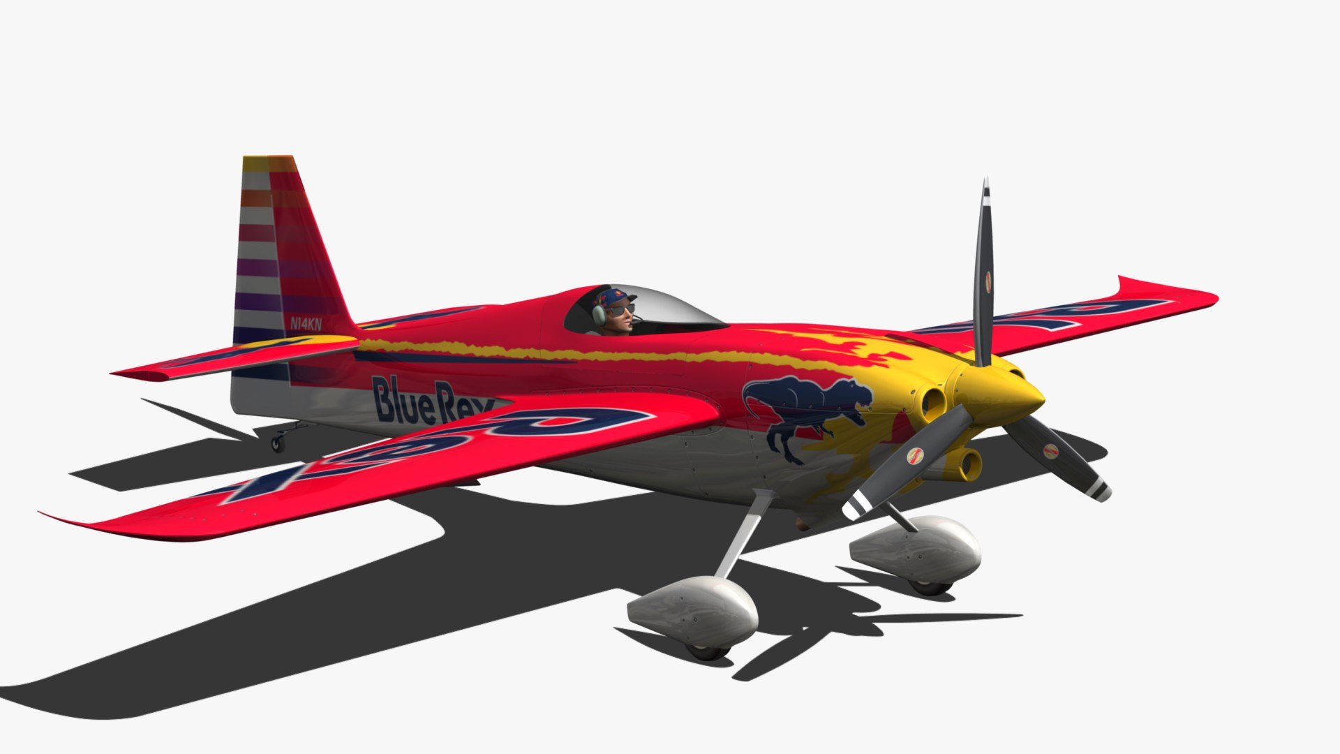 Zivko edge 540 model - TurboSquid 1413189