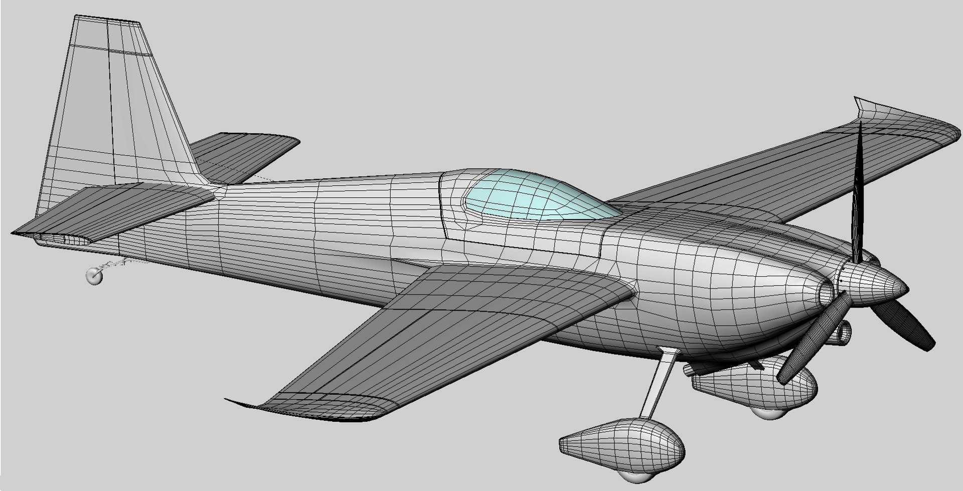 Zivko edge 540 model - TurboSquid 1413189