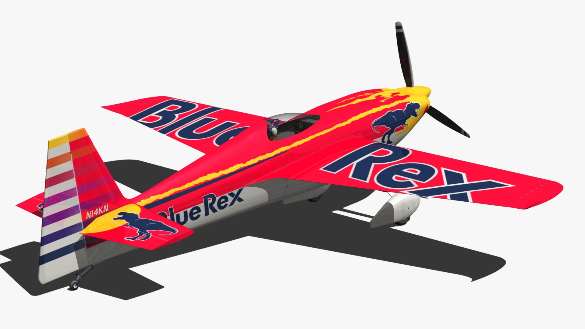 Zivko edge 540 model - TurboSquid 1413189