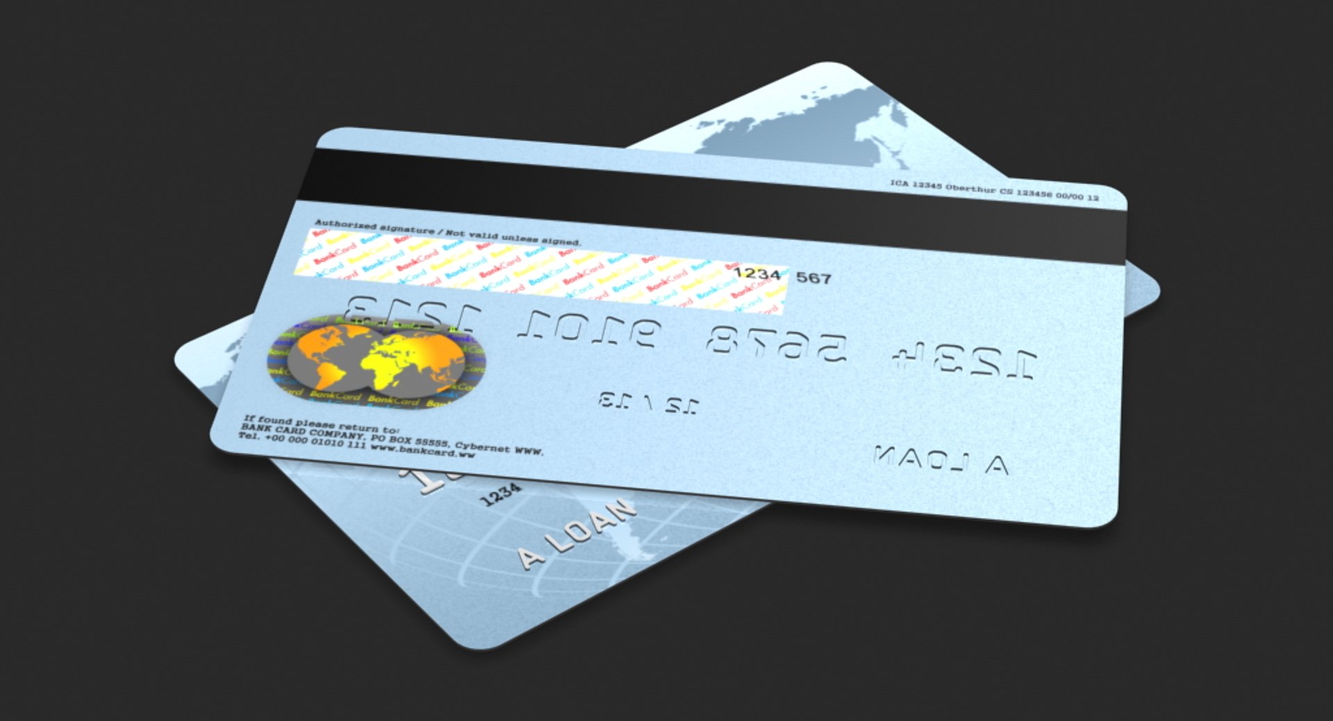 Credit Card 3d 3ds