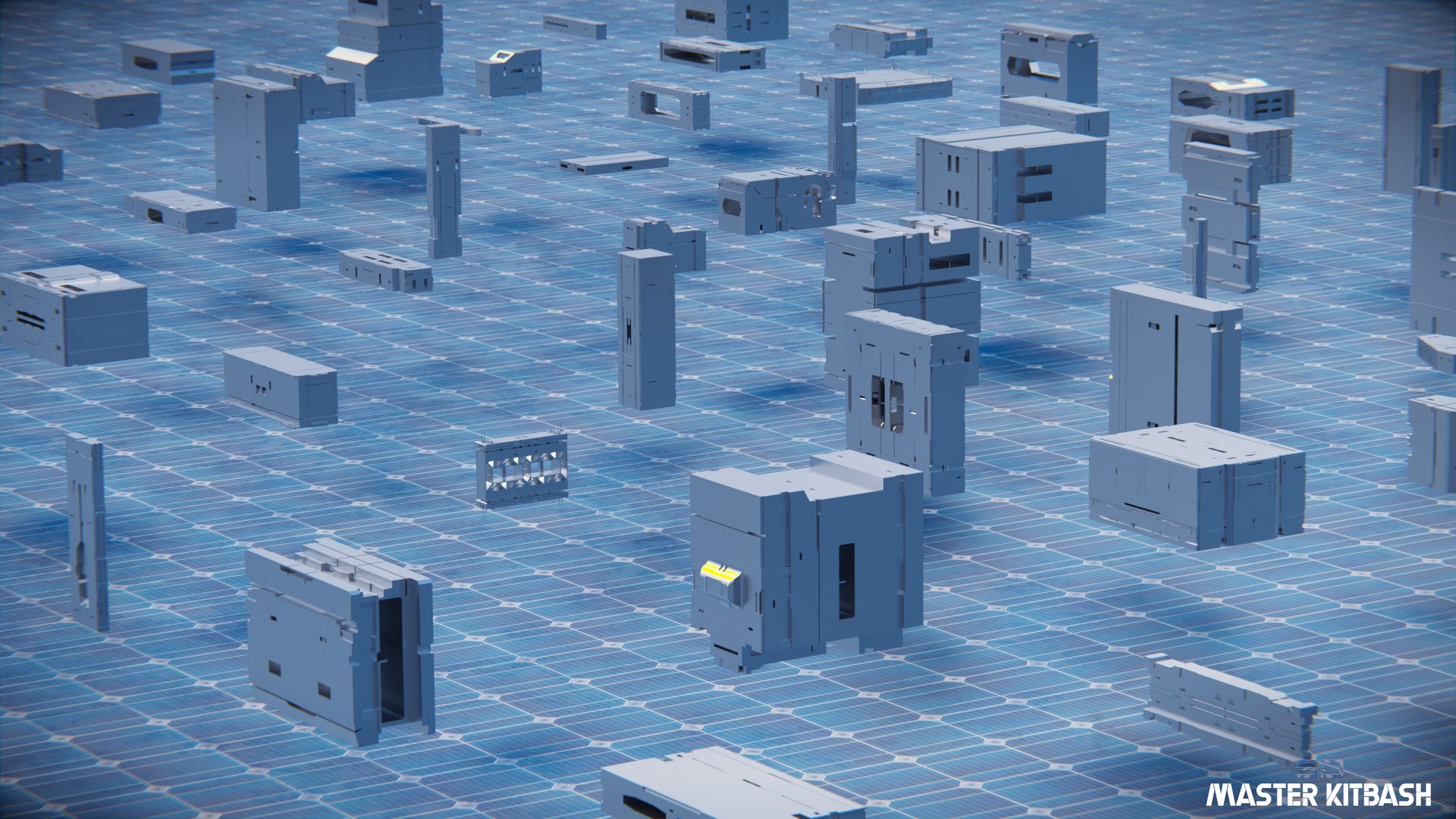 3D Various Kitbash 3D Model - TurboSquid 2015813