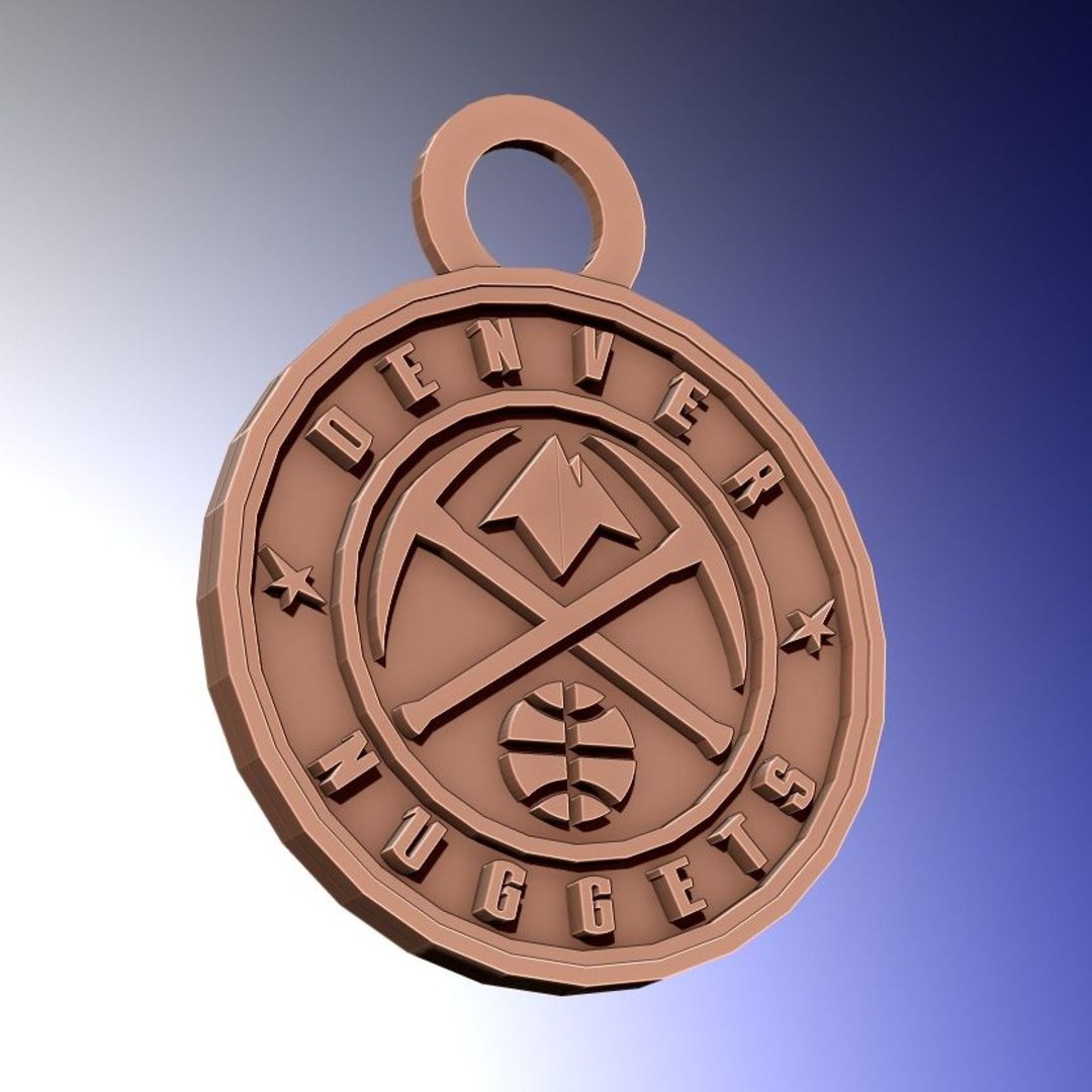 3D Model Denver Team Logo Printable And Renderable - TurboSquid 2222698