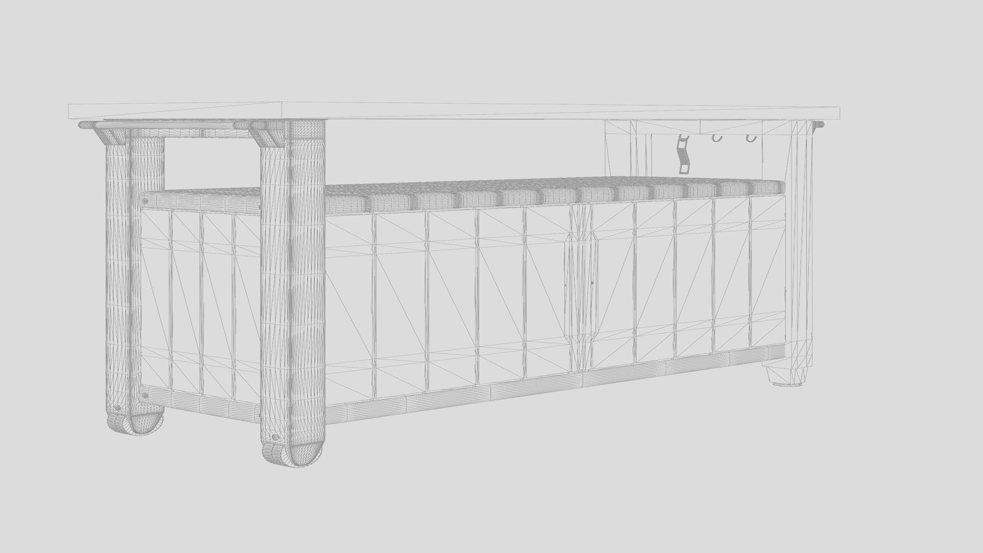 3D Grillbord Unity Barbecue And Grill 3D Model - TurboSquid 2218041