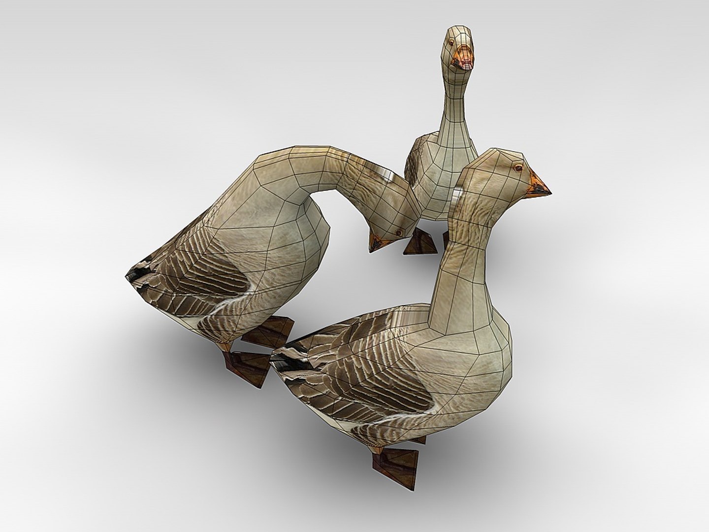 goose 3d model