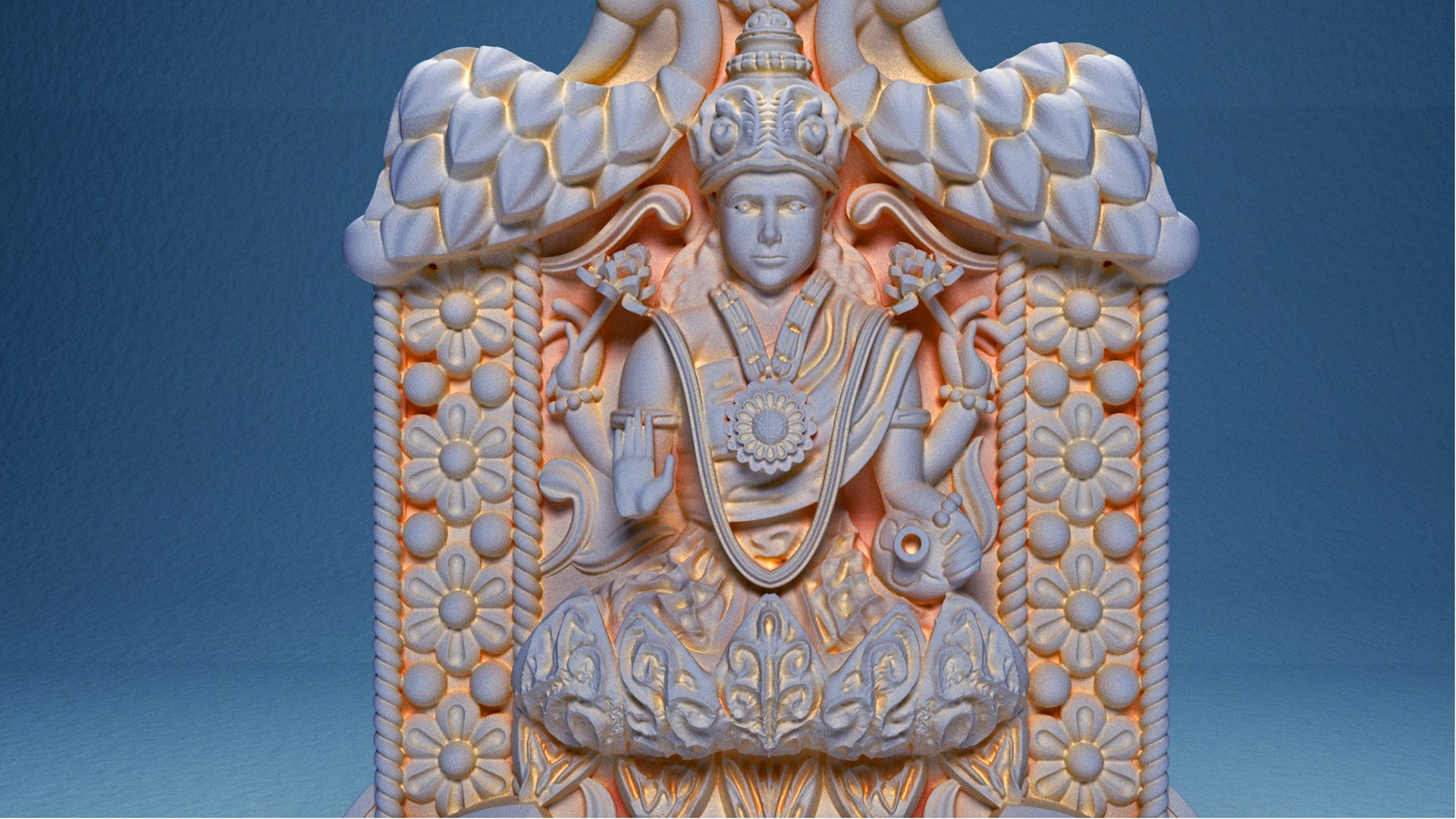 3D Laxmi Matat Murti God Goddess Laxmi model - TurboSquid 2011450