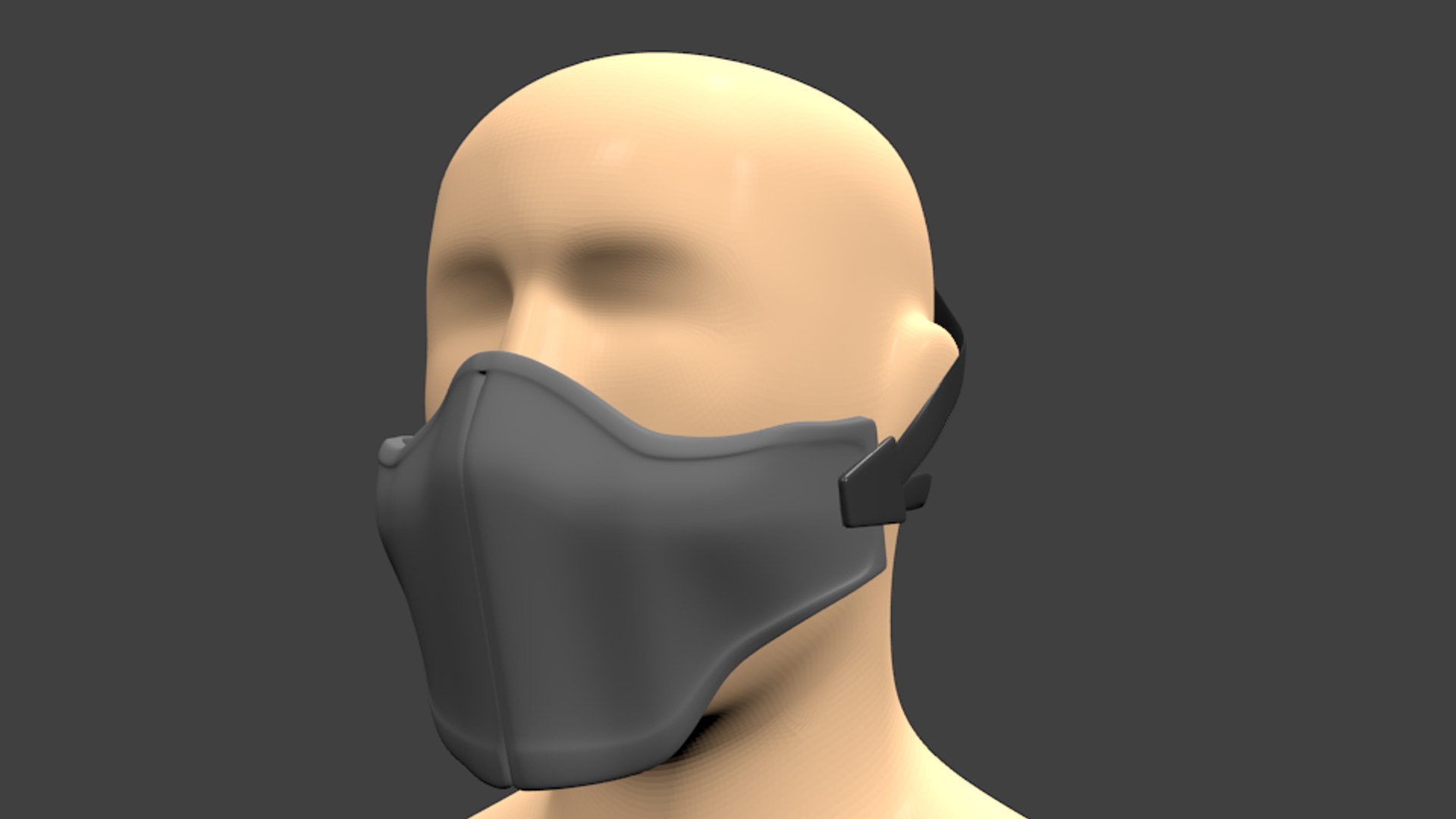 Tactical Mask Model - TurboSquid 1292920