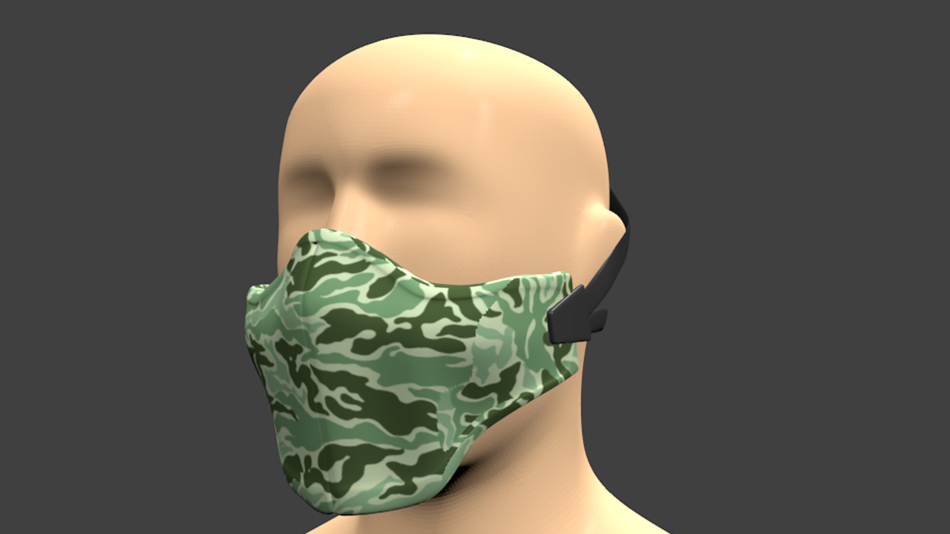 Tactical Mask Model - TurboSquid 1292920