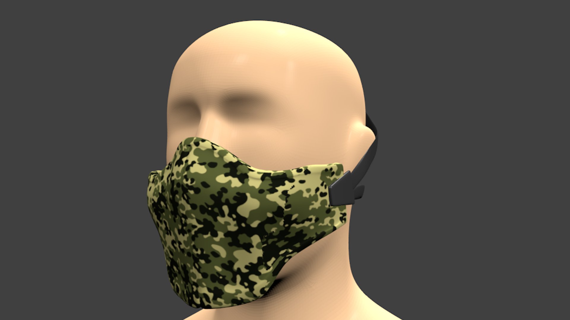 Tactical Mask Model - TurboSquid 1292920