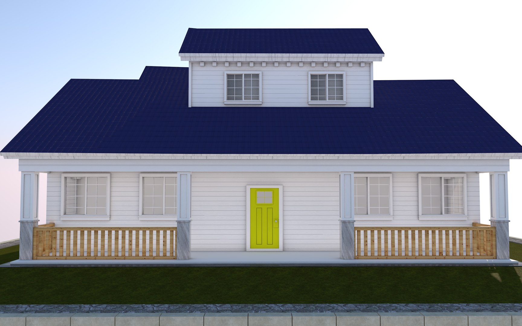 3D Mini House Model - TurboSquid 1875054