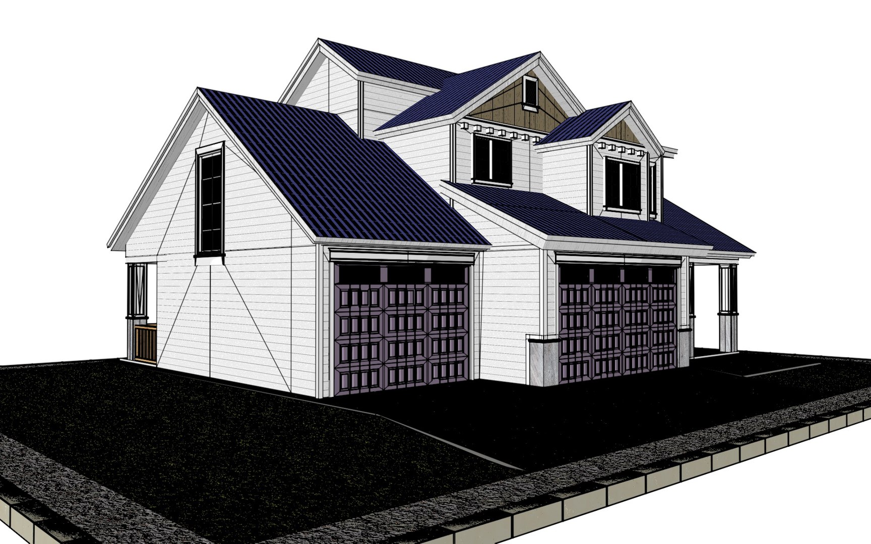 3D Mini House Model - TurboSquid 1875054