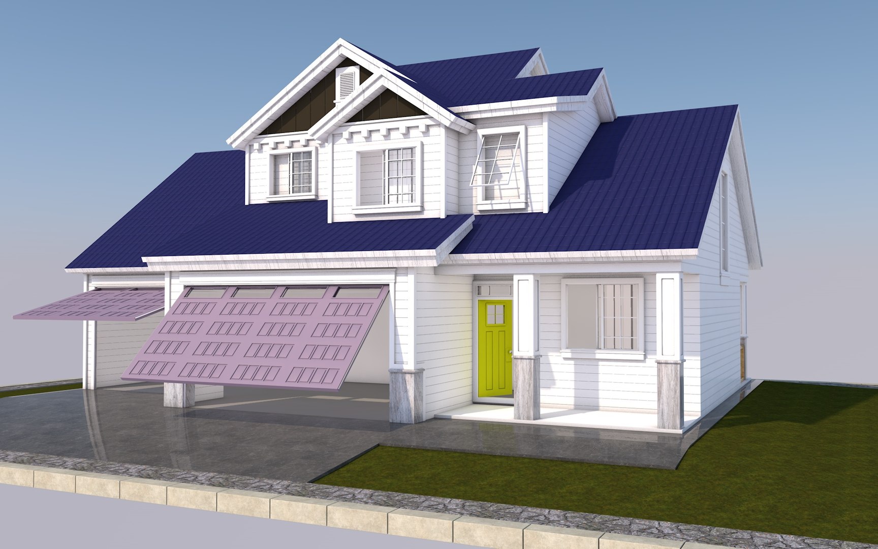 3D Mini House Model - TurboSquid 1875054