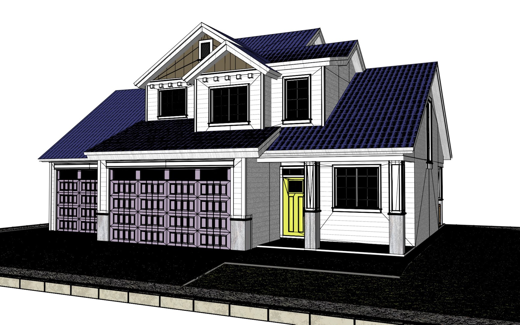 3D Mini House Model - TurboSquid 1875054