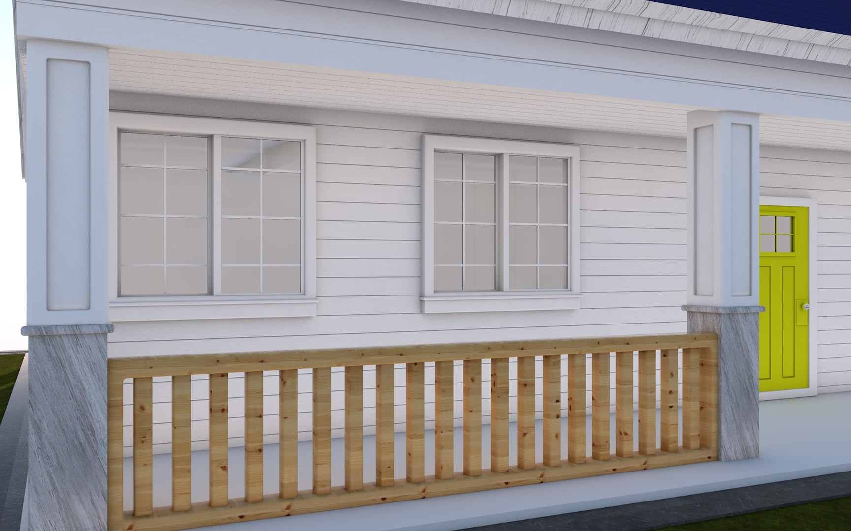 3D Mini House Model - TurboSquid 1875054