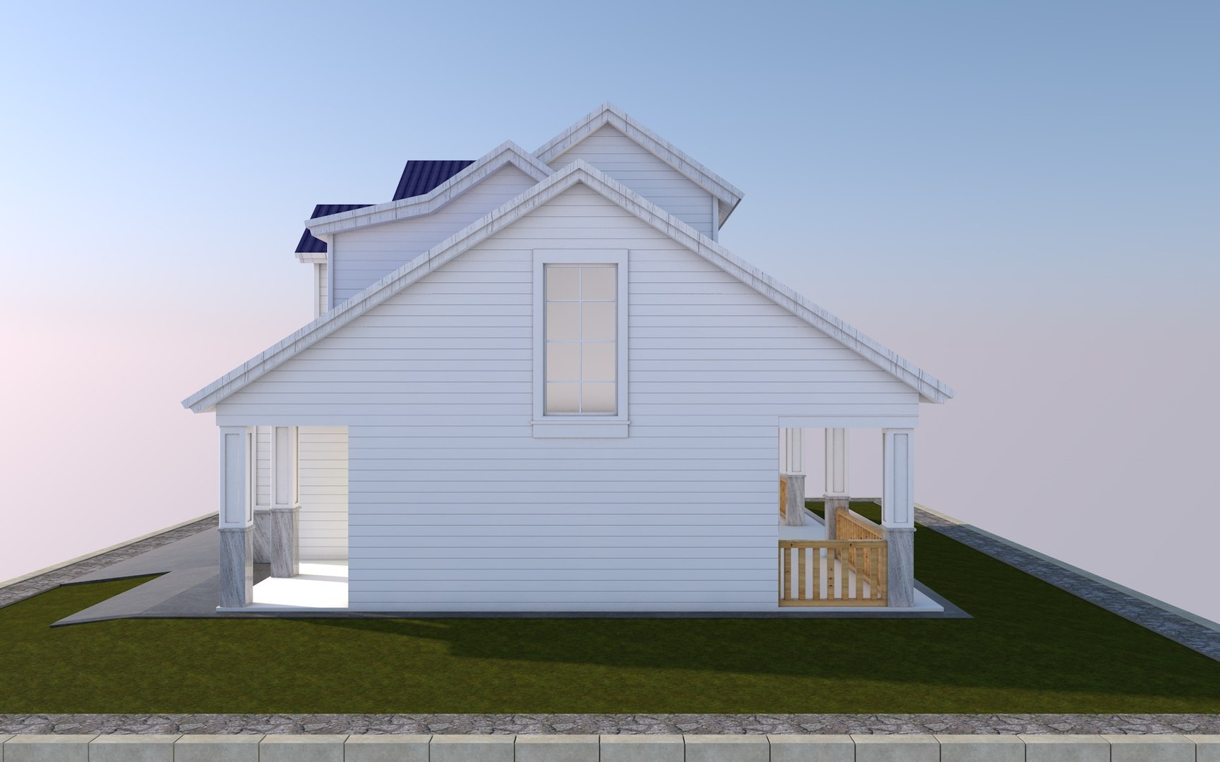 3D Mini House Model - TurboSquid 1875054