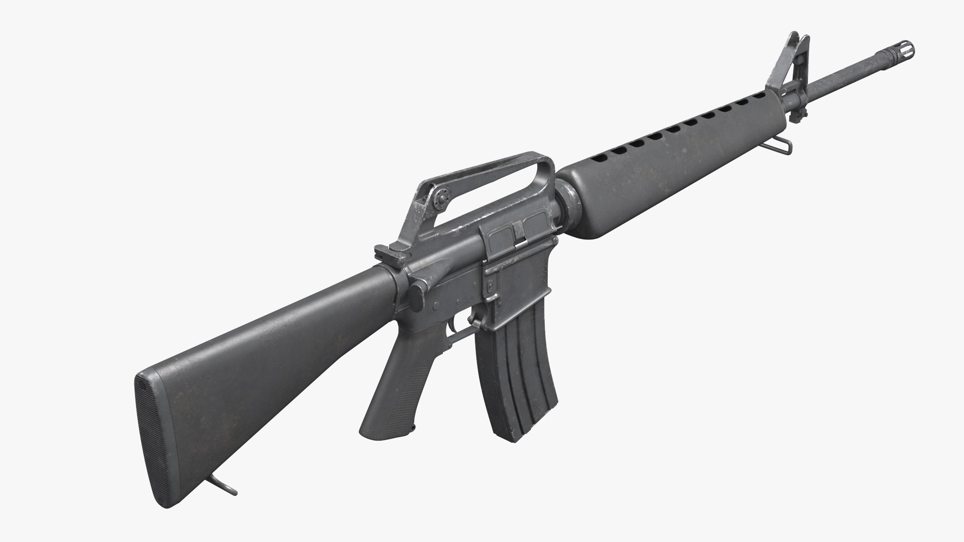3D M16 Assault Rifle - TurboSquid 2216670