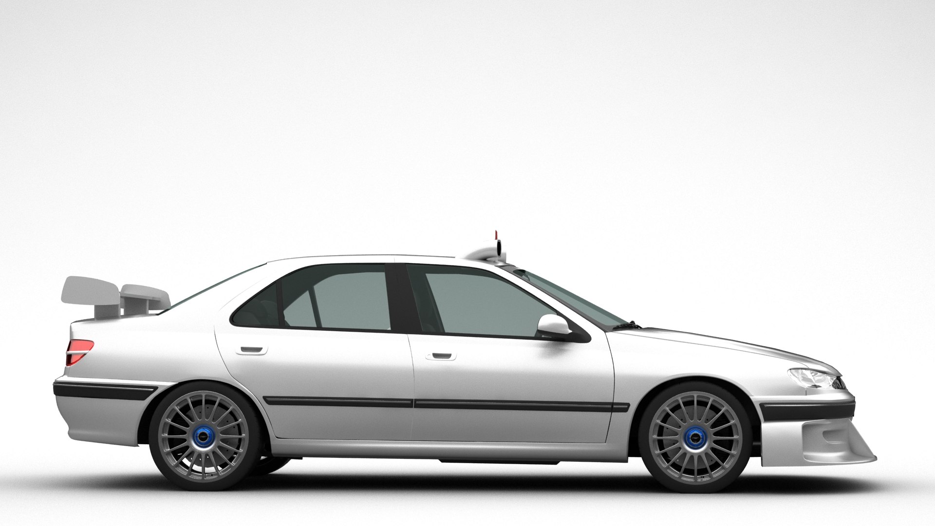 3D Peugeot 406 Taxi 2 - TurboSquid 2010877