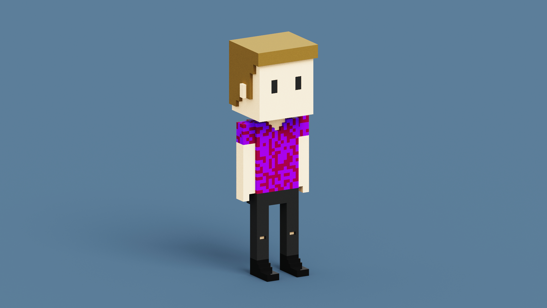 3D NFT Voxel Character Model - TurboSquid 1888928