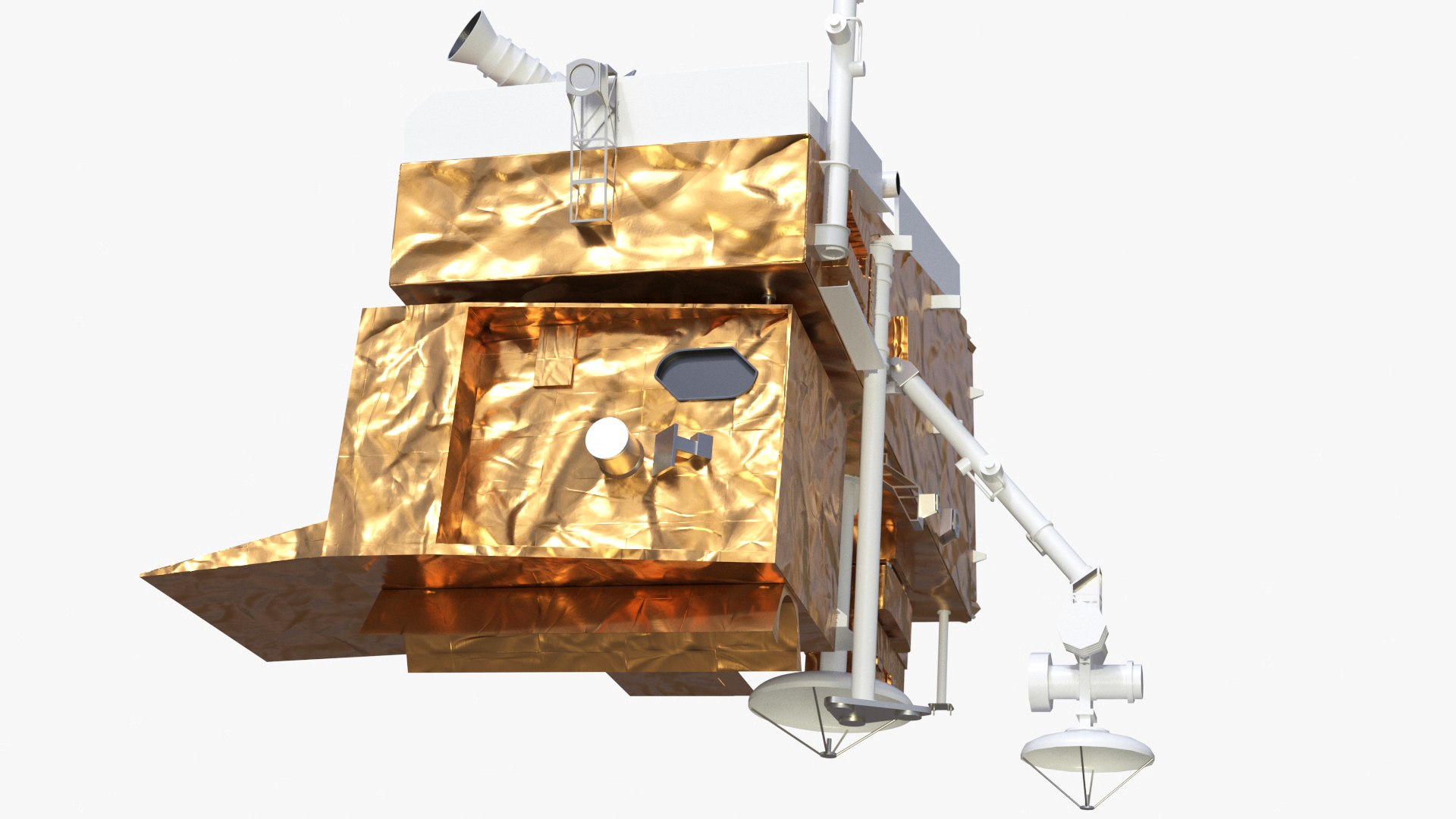 3D Model Scientific Satellite - TurboSquid 2317714