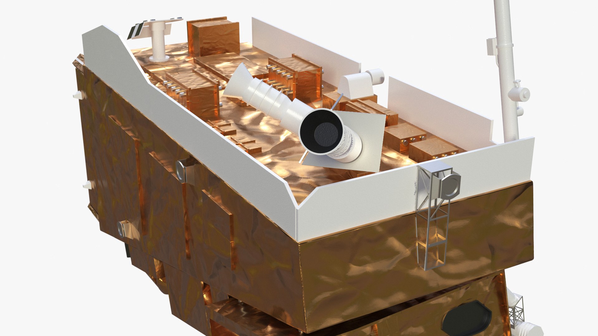 3D Model Scientific Satellite - TurboSquid 2317714