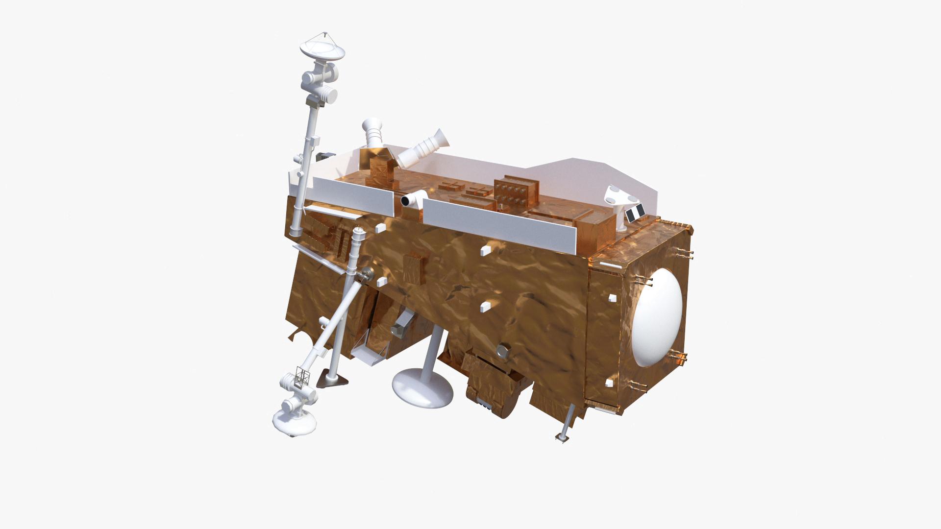 3D Model Scientific Satellite - TurboSquid 2317714